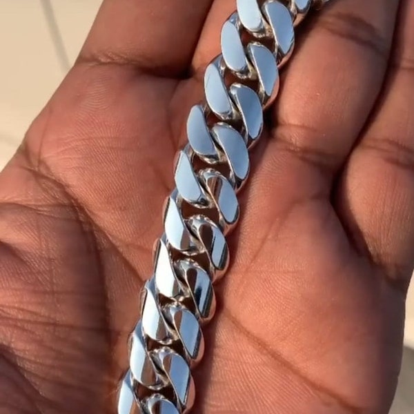 Heavy Silver Chain - Etsy