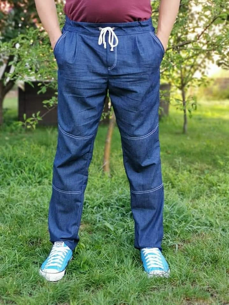 Pants | Fyn | Man S - XXL | Digital Sewing Pattern | PDF | A4 + A4 ...