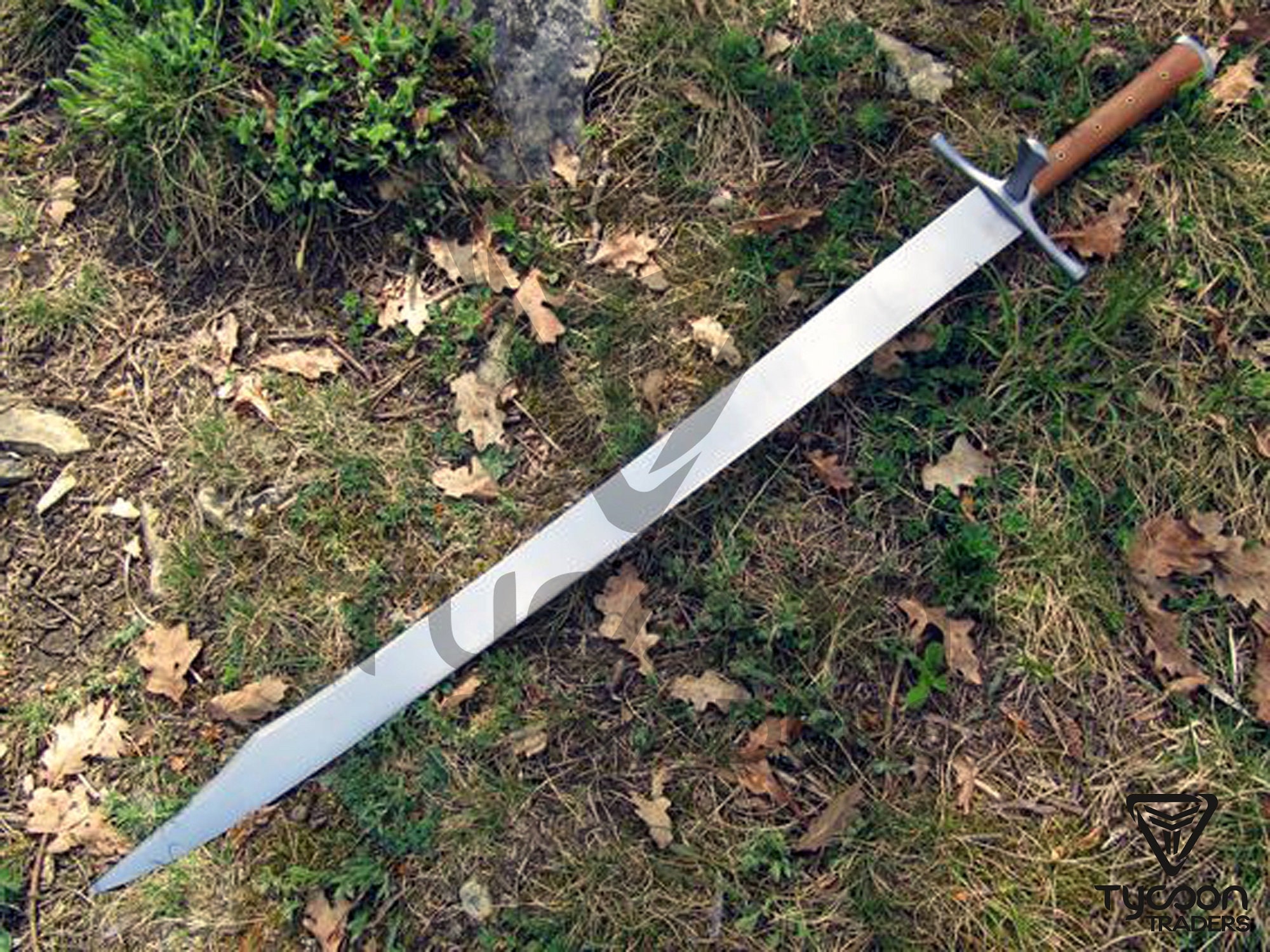 32 Beautiful Custom Handmade J2 Steel Full Tang Messer Sword With ...