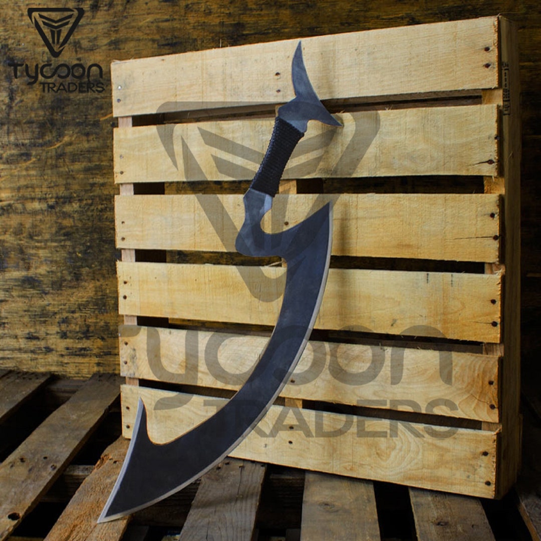 25 Beautiful Medieval Moon Blade Full Tang Sword by Tycoon Traders ...