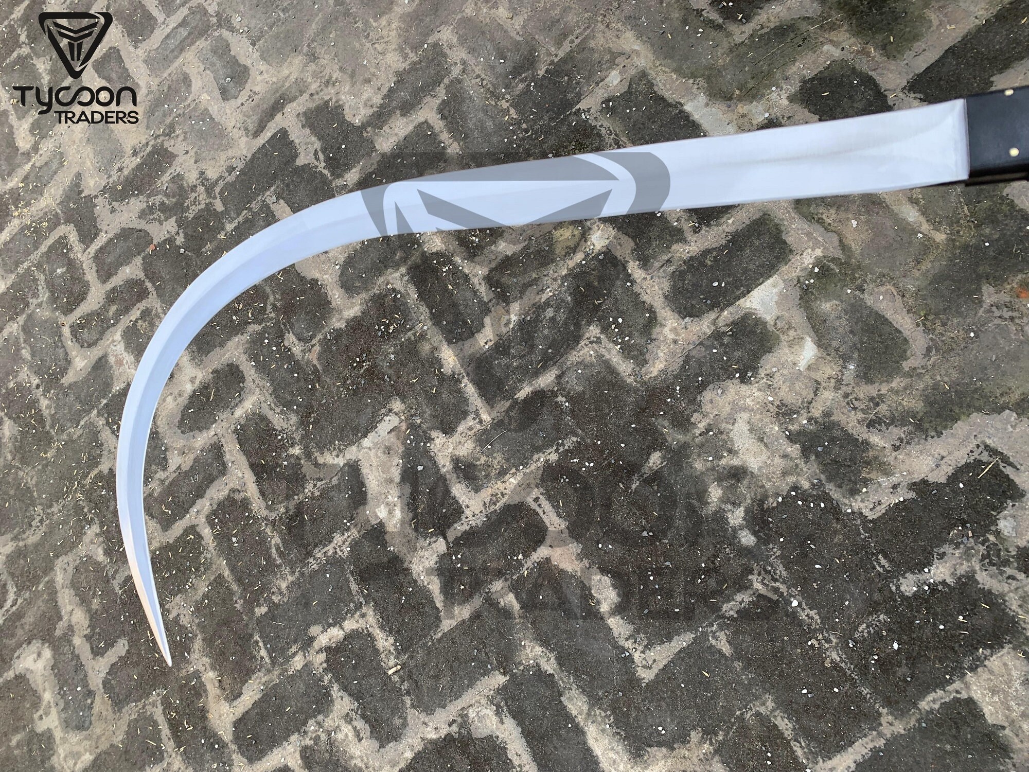 38 Beautiful Custom Handmade Pure D2 Steel Two Handed Double Edge Full ...