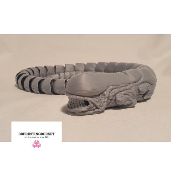 Chestburster Articulated Desk Toy Xenomorph Alien 3D - Etsy