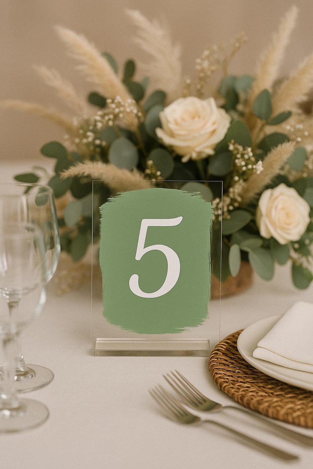 Table Number Stickers for Personalized Wedding Table Decoration - Etsy