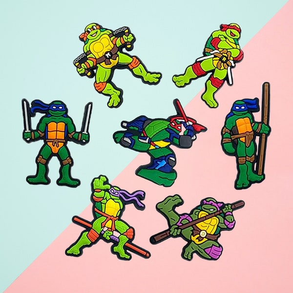 Crocs Ninja Turtles Charms - Etsy