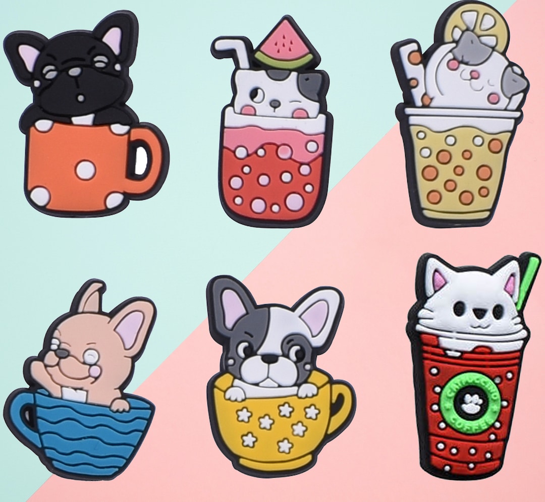 Catpuccino Croc Charm Coffee Croc Charm Cat Croc Charms Cat - Etsy