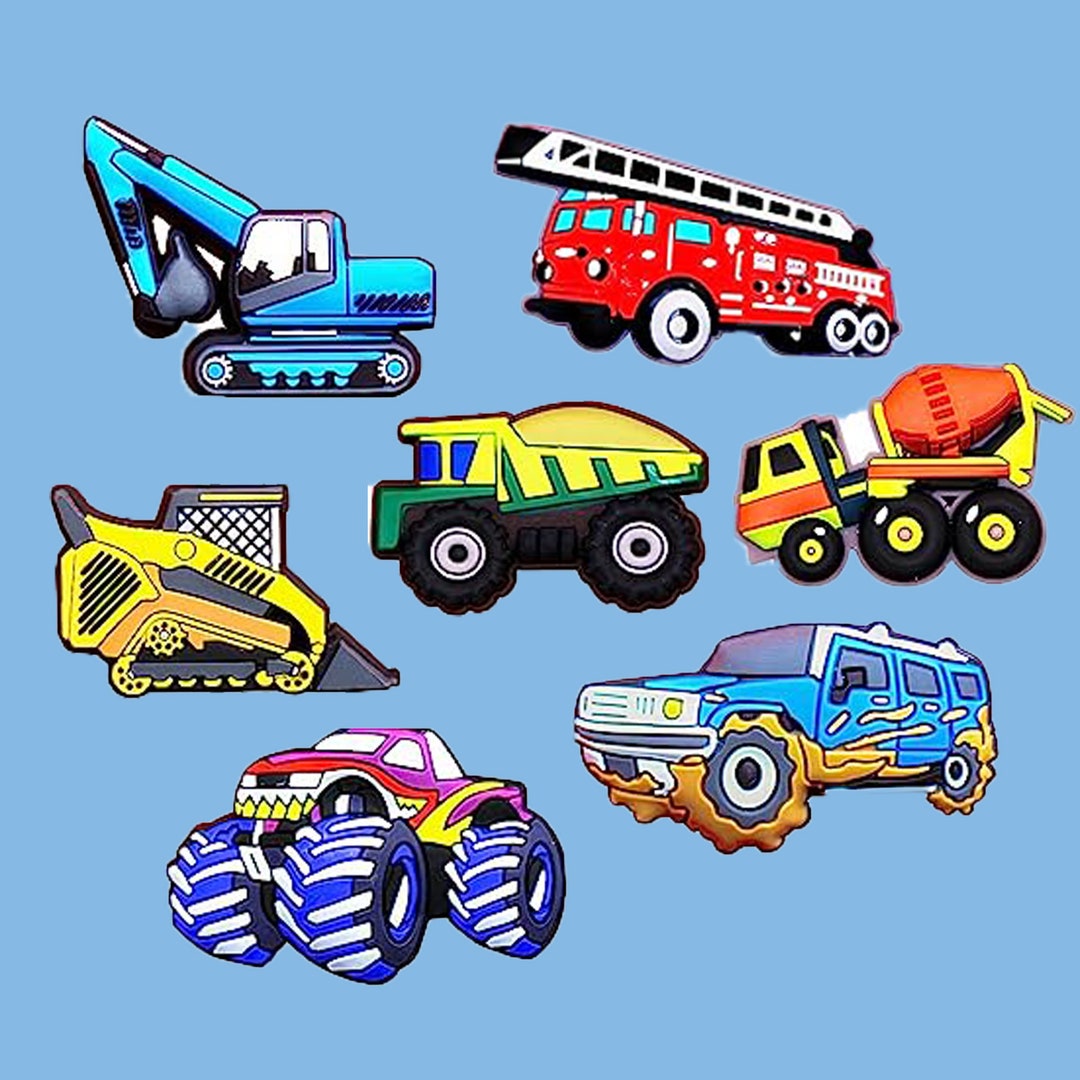 Construction Shoe Charm, Excavator Croc Charm, Construction Jibbitz ...