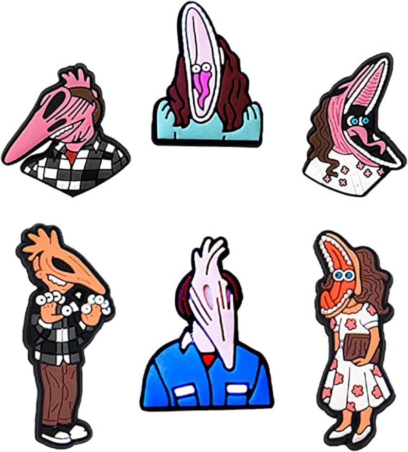 Horror Croc Shoe Charms Halloween Horror Characters Shoe - Etsy