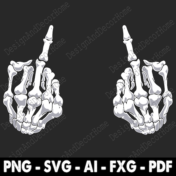 Bones Middle Finger Svg - Etsy Singapore Bones Middle Finger Svg - Etsy Singapore