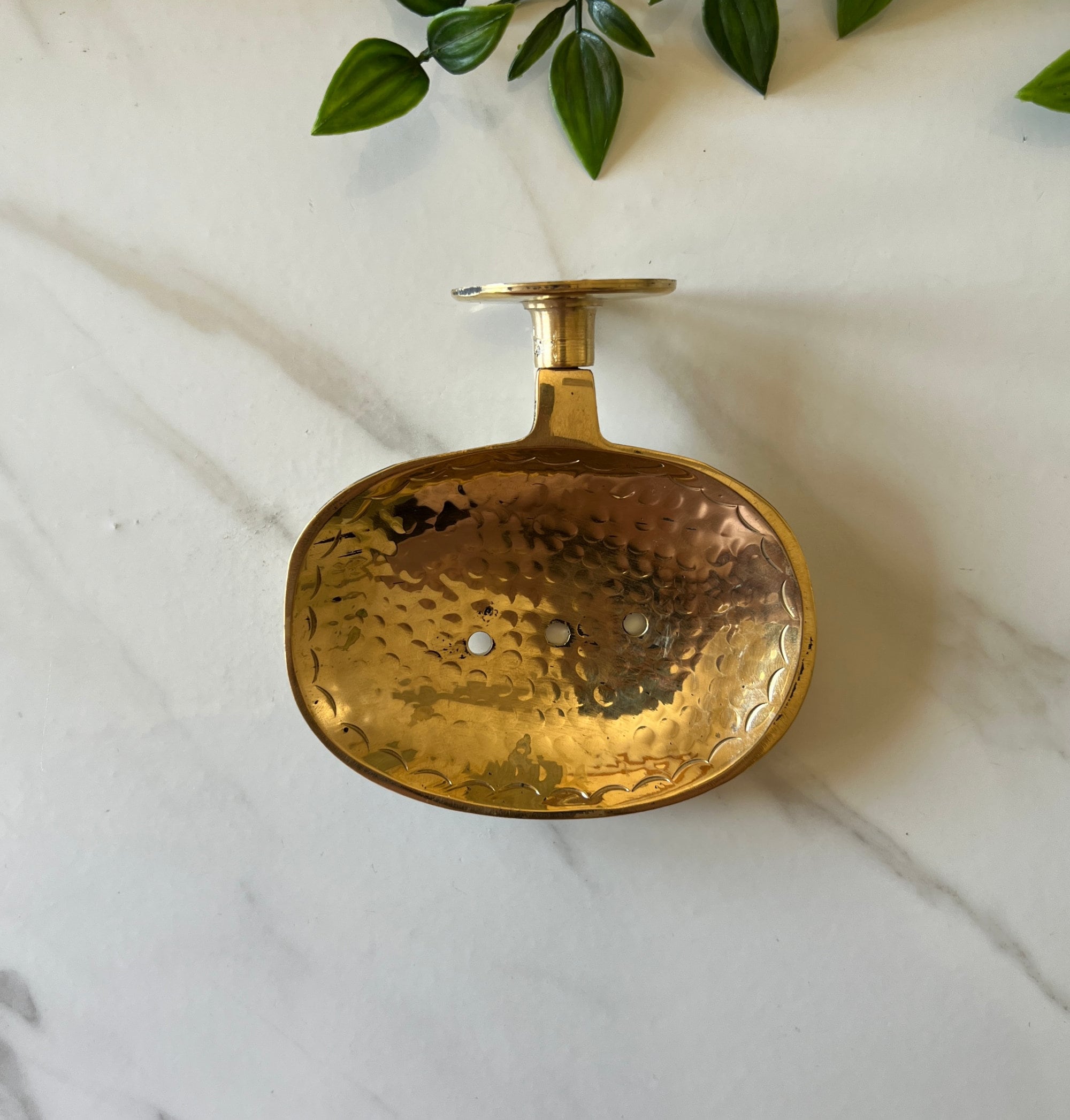Wall Mounted Soap Holder, Antique Brass Soap Dish, Unlacquered Brass ...