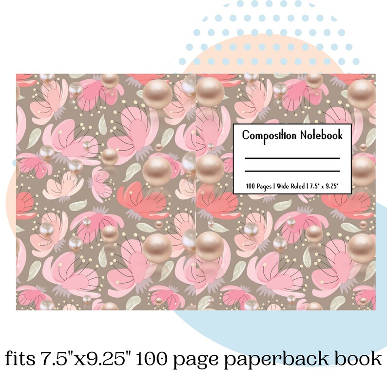 Kdp Composition Notebook Covers Kdp Template Kdp Covers Etsy