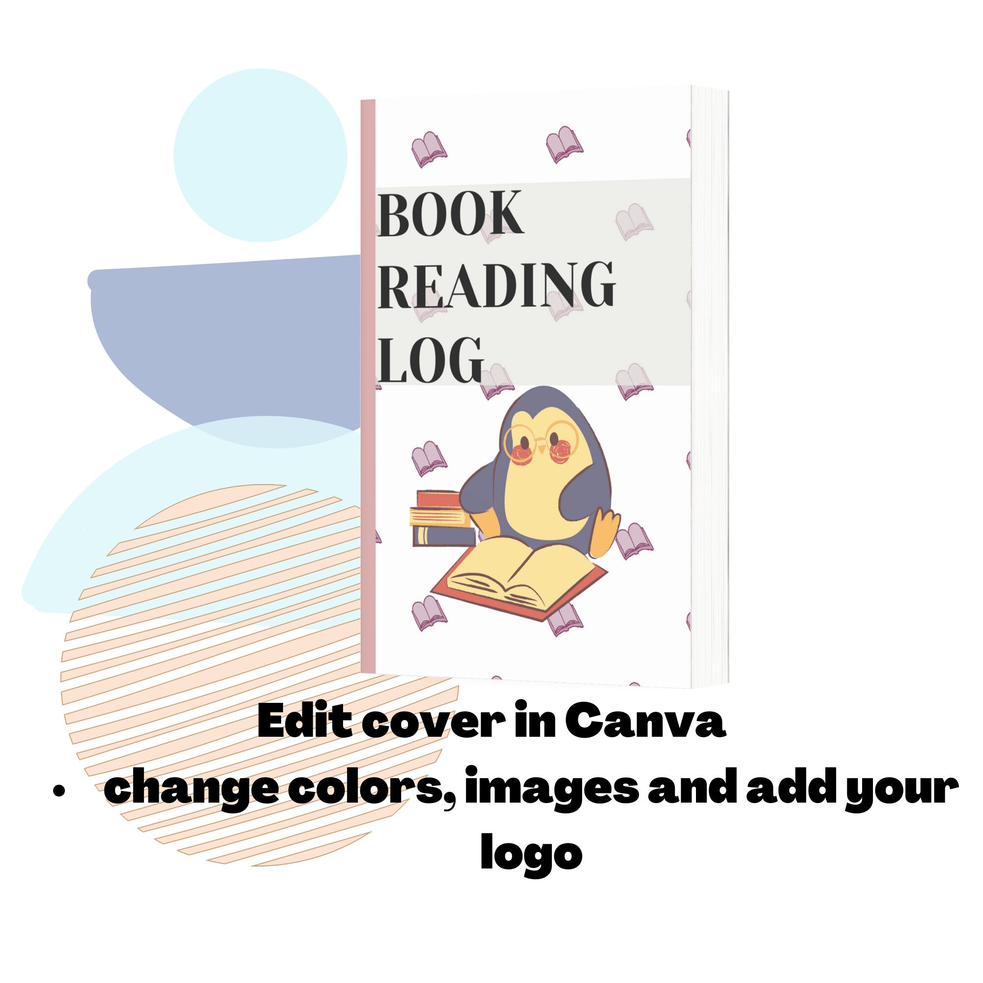 Kdp Reading Log Interior Template KDP Interior Template KDP - Etsy