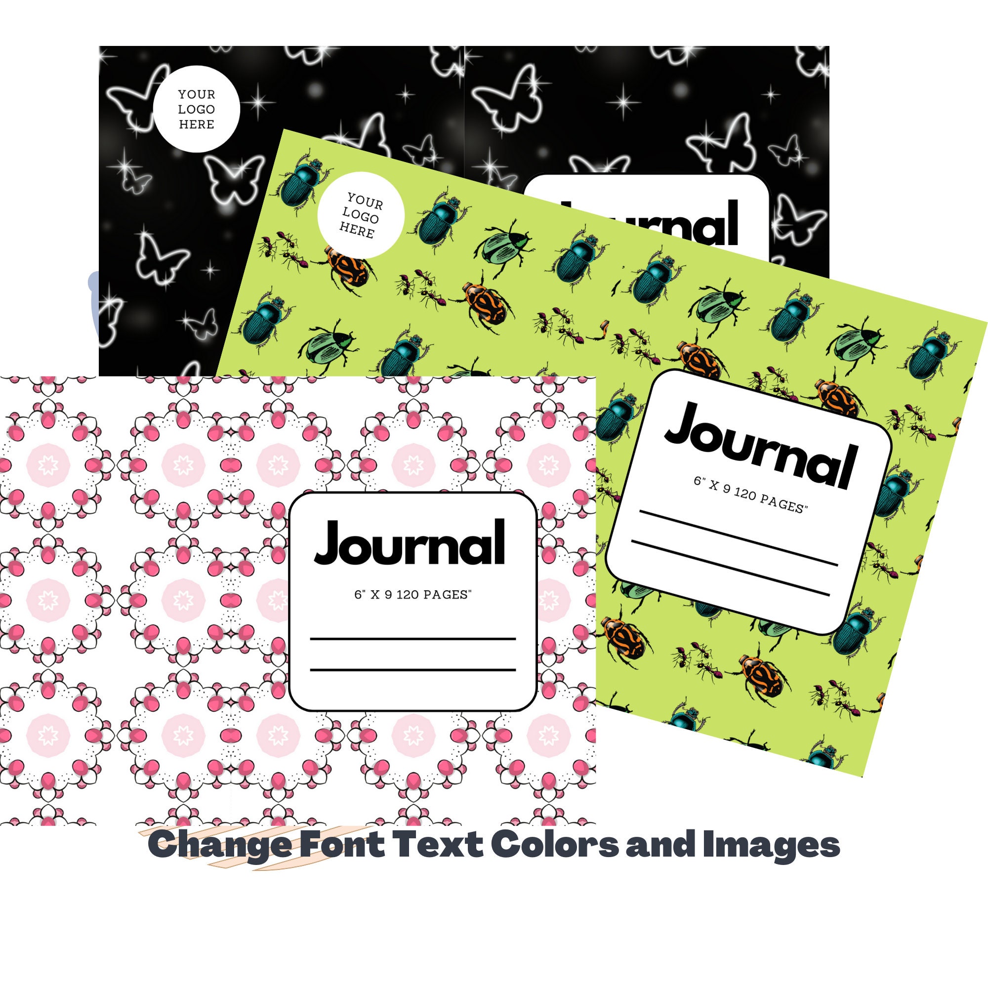 Editable KDP Book Cover Template KDP Template KDP Interior - Etsy