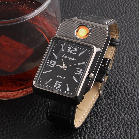 Cigarette Lighters Wristwatches Unique Cigar Lighter Watch for - Etsy