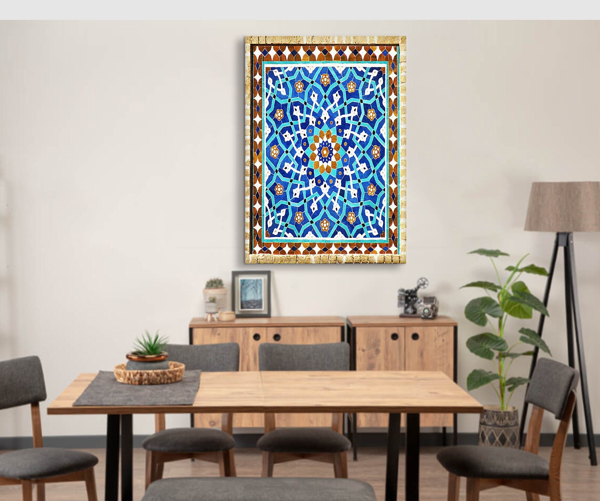 Ottoman Wall Tile Art Turkish Tile Art Çini Art Very - Etsy