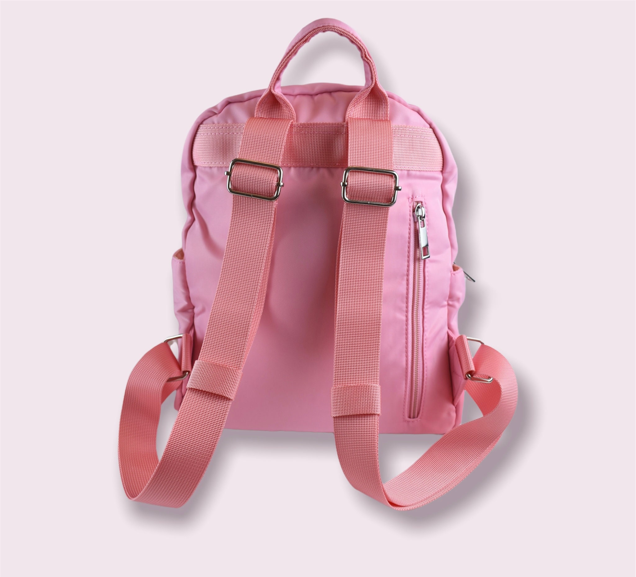 Custom Nylon Mini Backpack With Chenille Letters Personalized - Etsy