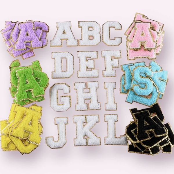 Iron on Letters - Etsy