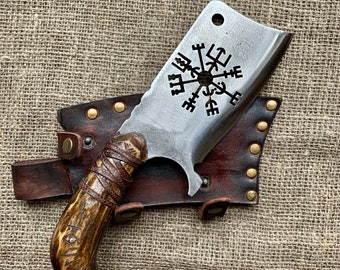 Viking Cleaver Knife - Etsy