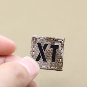 Custom Callsign Patches Your Own Text Lasercut Patch Customized IR ...