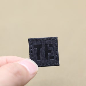 Custom Callsign Patches Your Own Text Lasercut Patch Customized IR ...