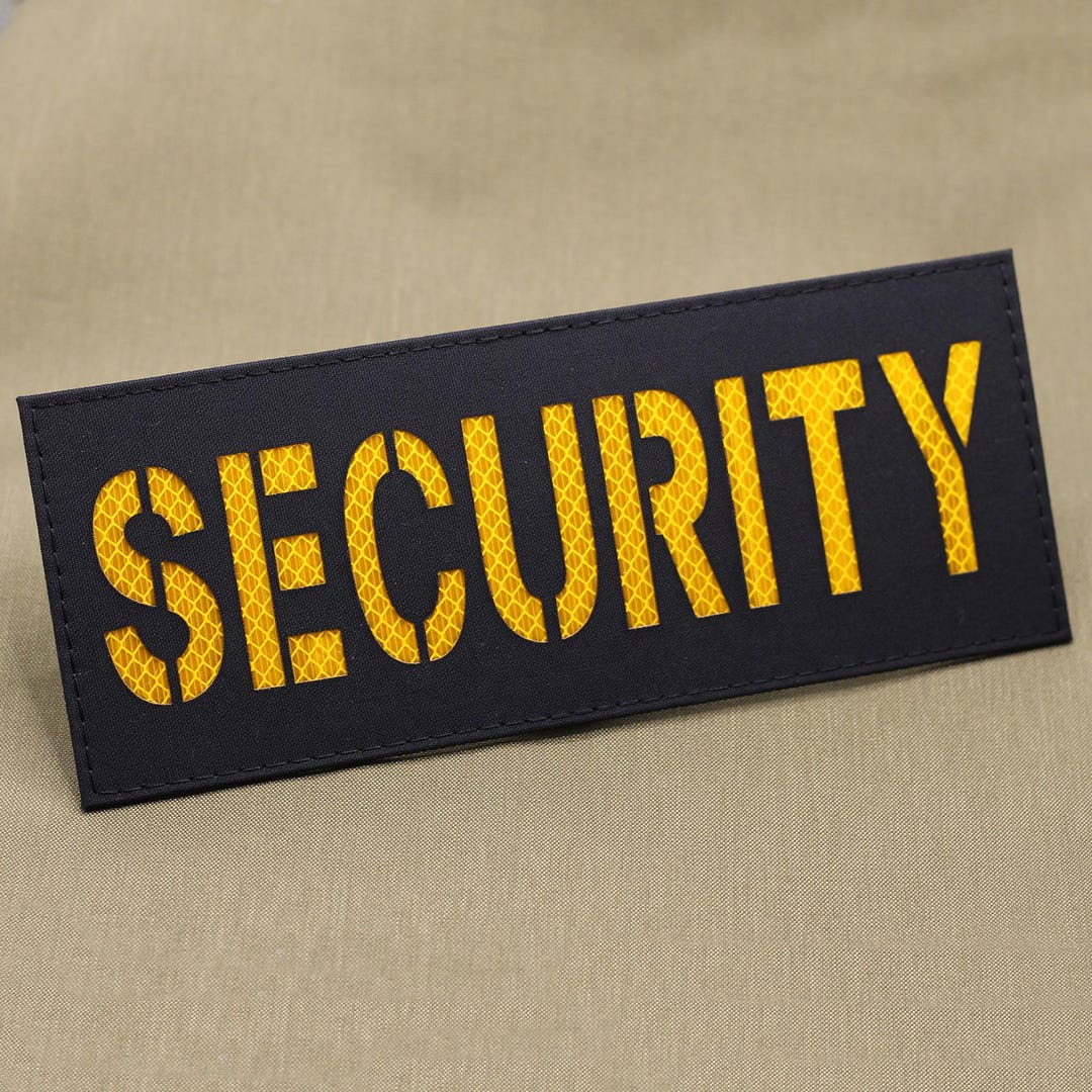 4inx10in Tactical Vest Patch Large Size SHERIFF Lasercut Patch Your Own ...