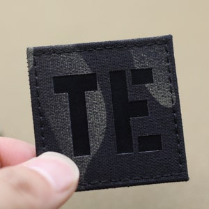 Custom Callsign Patches Your Own Text Lasercut Patch Customized IR ...