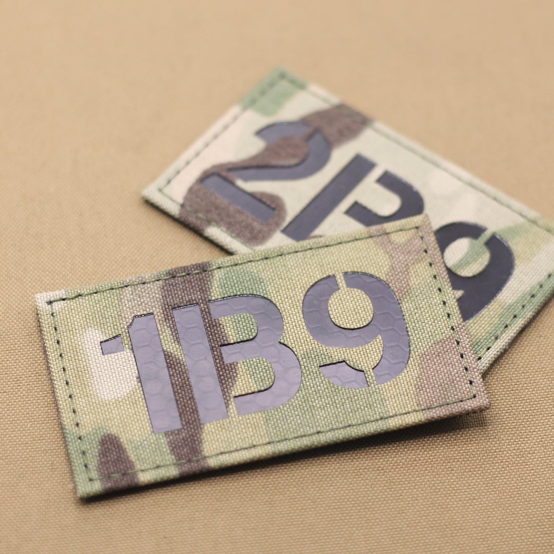 Custom Callsign Patches Your Own Text Number Lasercut Patch Customized IR Combat ID Patch ...