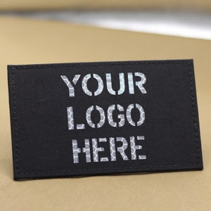 Large Size Custom Your Own Logo Lasercut Patch Customized TEXT IR Combat ID Patch Military Patch ...