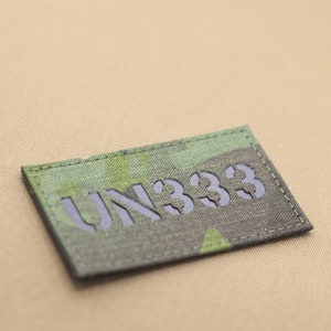 Custom Callsign Patches Your Own Text Number Lasercut Patch Customized ...