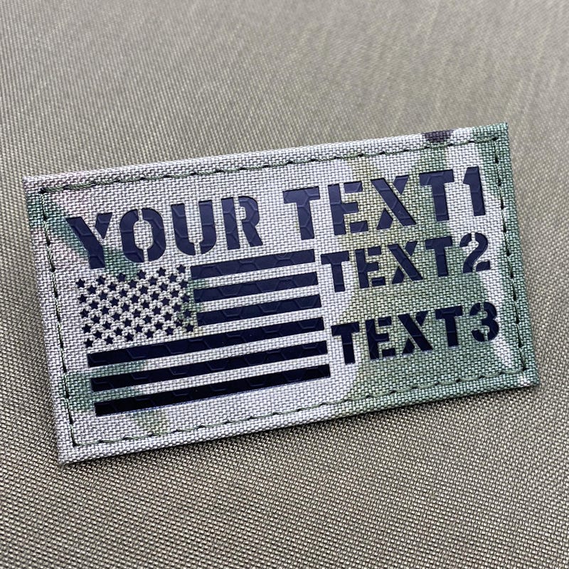Custom Flag Ir Patch - Etsy UK