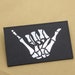 Skeleton Shaka Hang Loose Patch IR Combat ID Patch Military Patch Infrared Tactical Patch ...