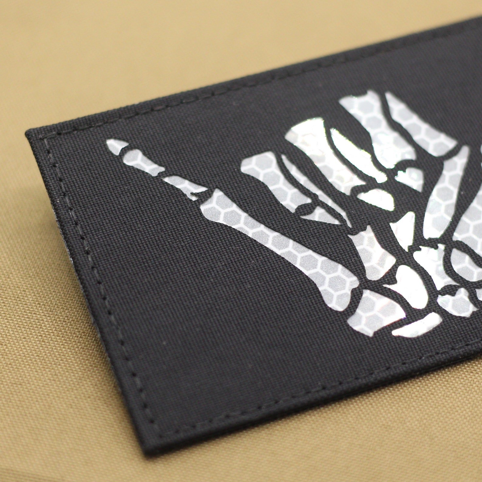 Skeleton Shaka Hang Loose Patch IR Combat ID Patch Military - Etsy