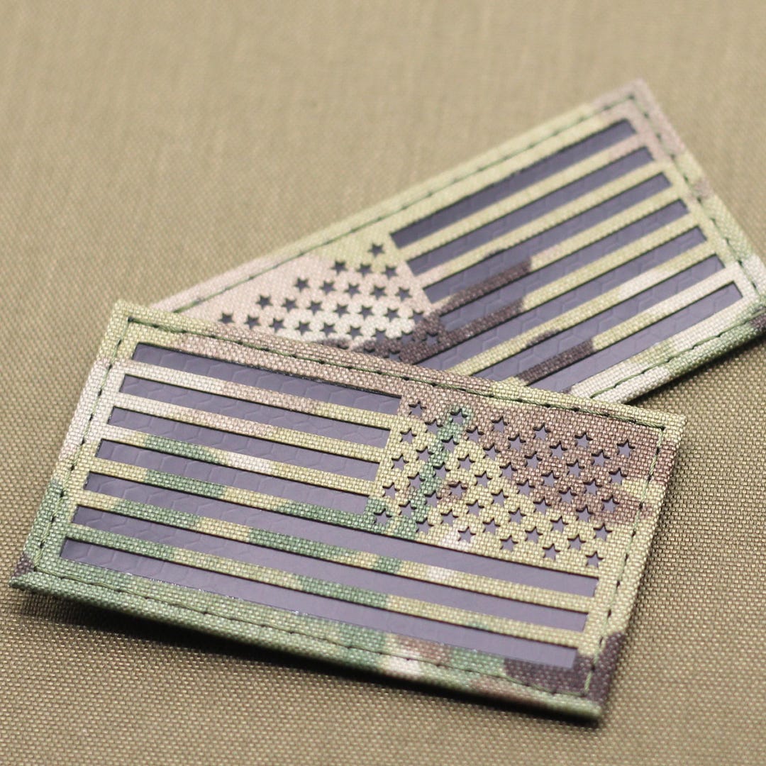 US Flag Patch America Flag Patch IR Combat ID Patch Military Patch ...