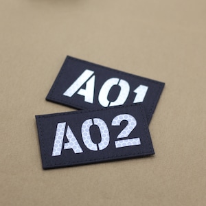 Your Own Text Number Lasercut Patch Custom Callsign Patches Customized ...