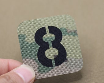 Skeleton Shaka Hang Loose Patch IR Combat ID Patch Military - Etsy