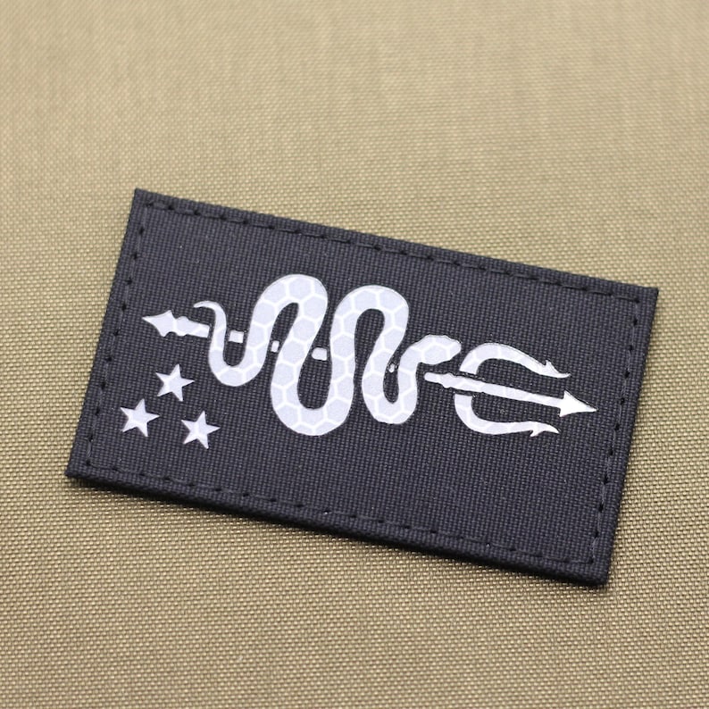 Snake and Trident Patch Strength and Speed Patch Military Infrared ...