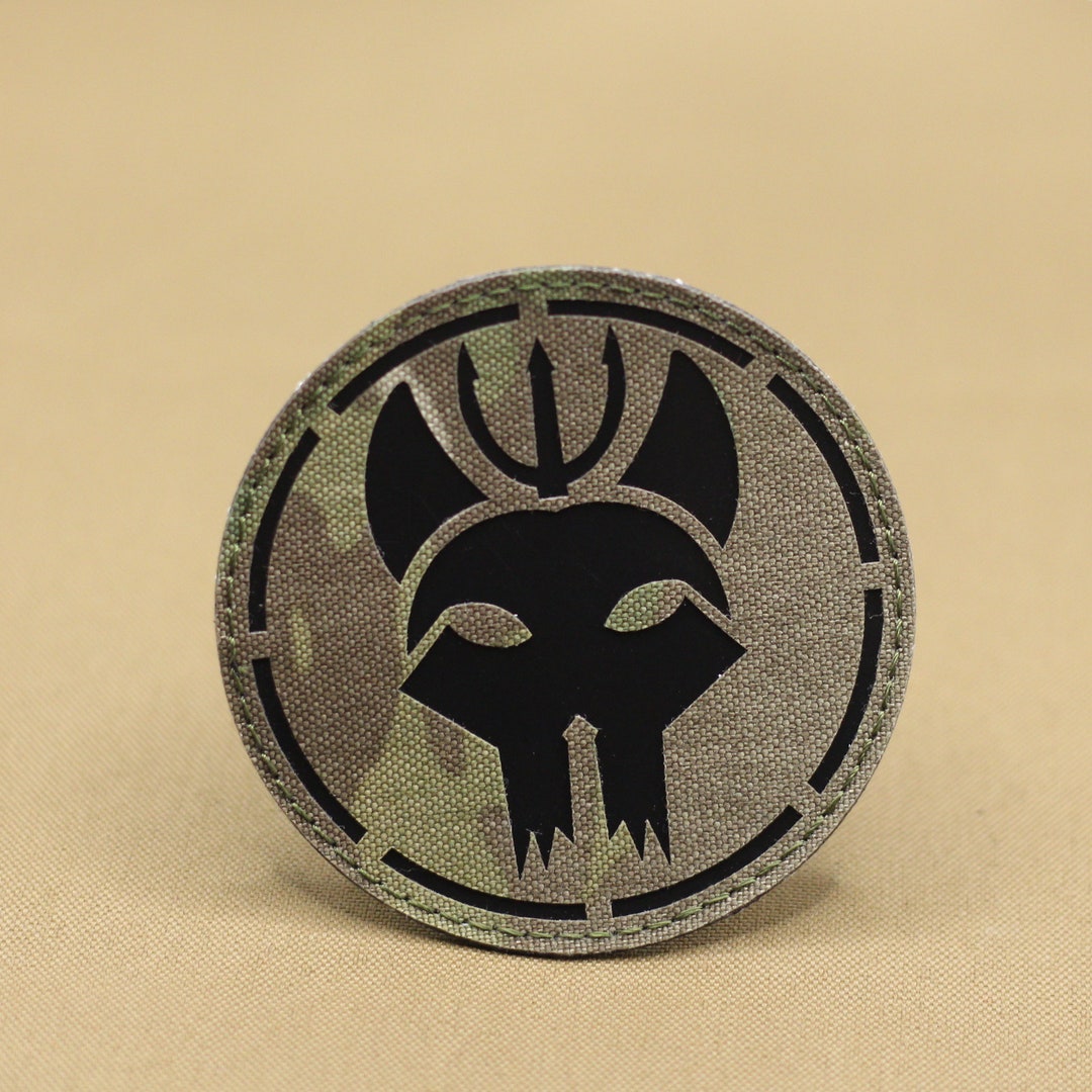 Hell Dog Military Patch IR Combat ID Patch Infrared Patch IR ...