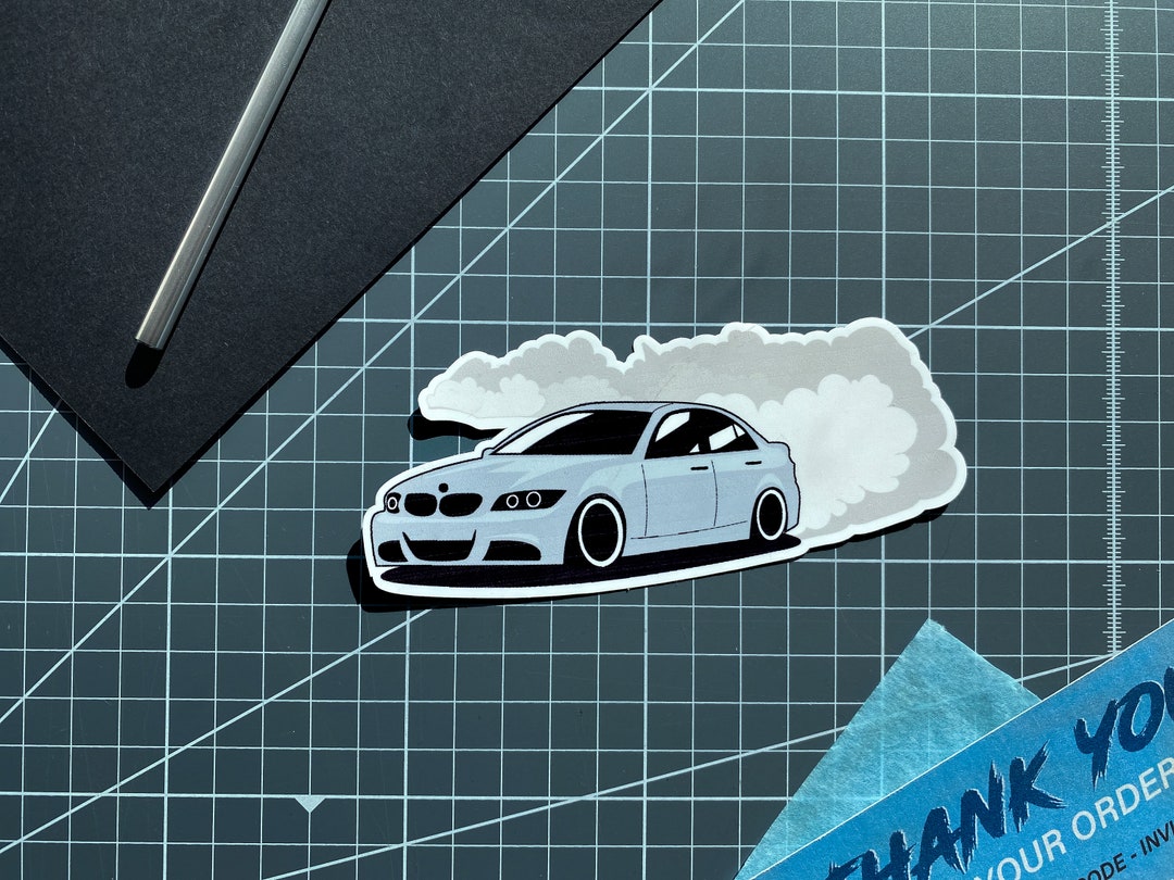 E90 BMW 3 Series Die Cut Vinyl Sticker - Etsy