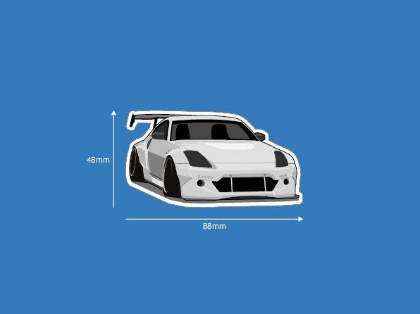 Nissan 350Z Sticker Die Cut Vinyl Sticker - Etsy