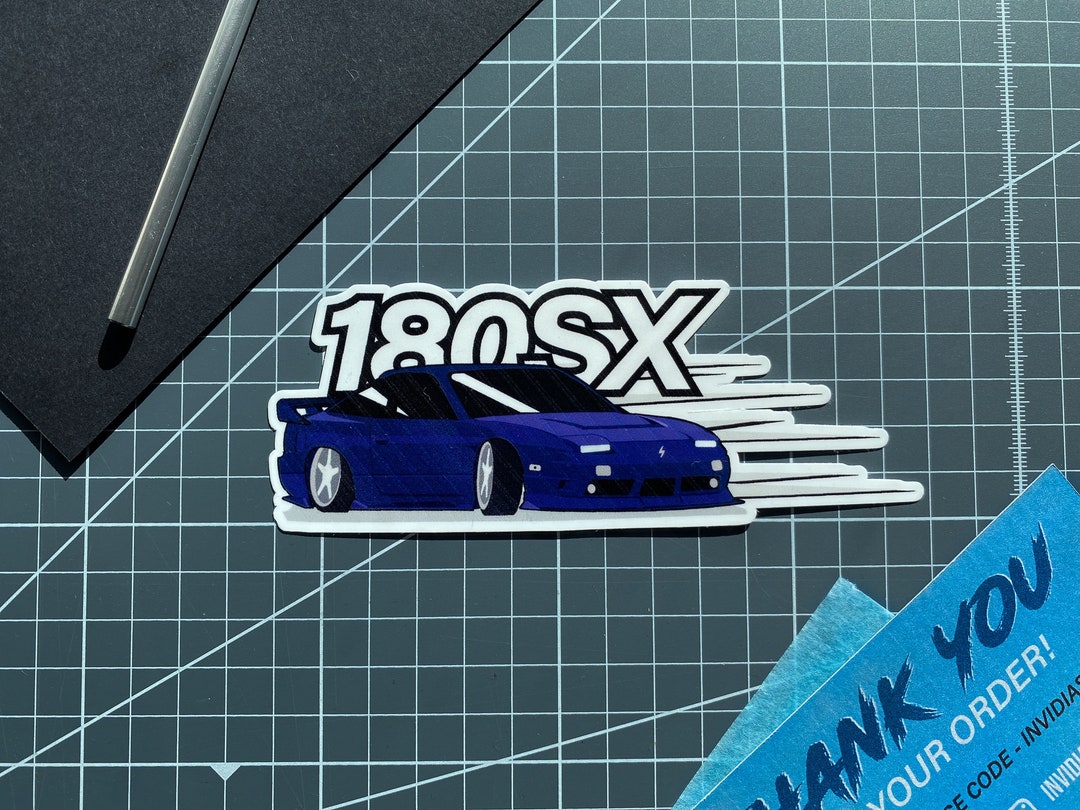 Nissan 180SX Sticker Die Cut Vinyl Sticker - Etsy