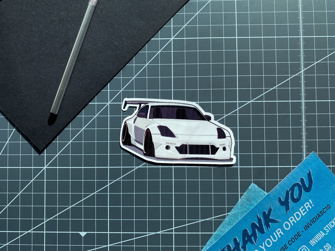 Nissan 350Z Sticker Die Cut Vinyl Sticker - Etsy