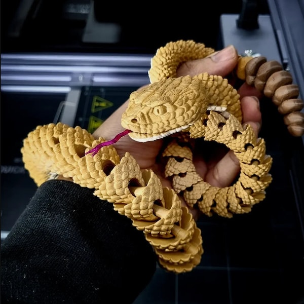 3d Printed Snake Toy - Etsy