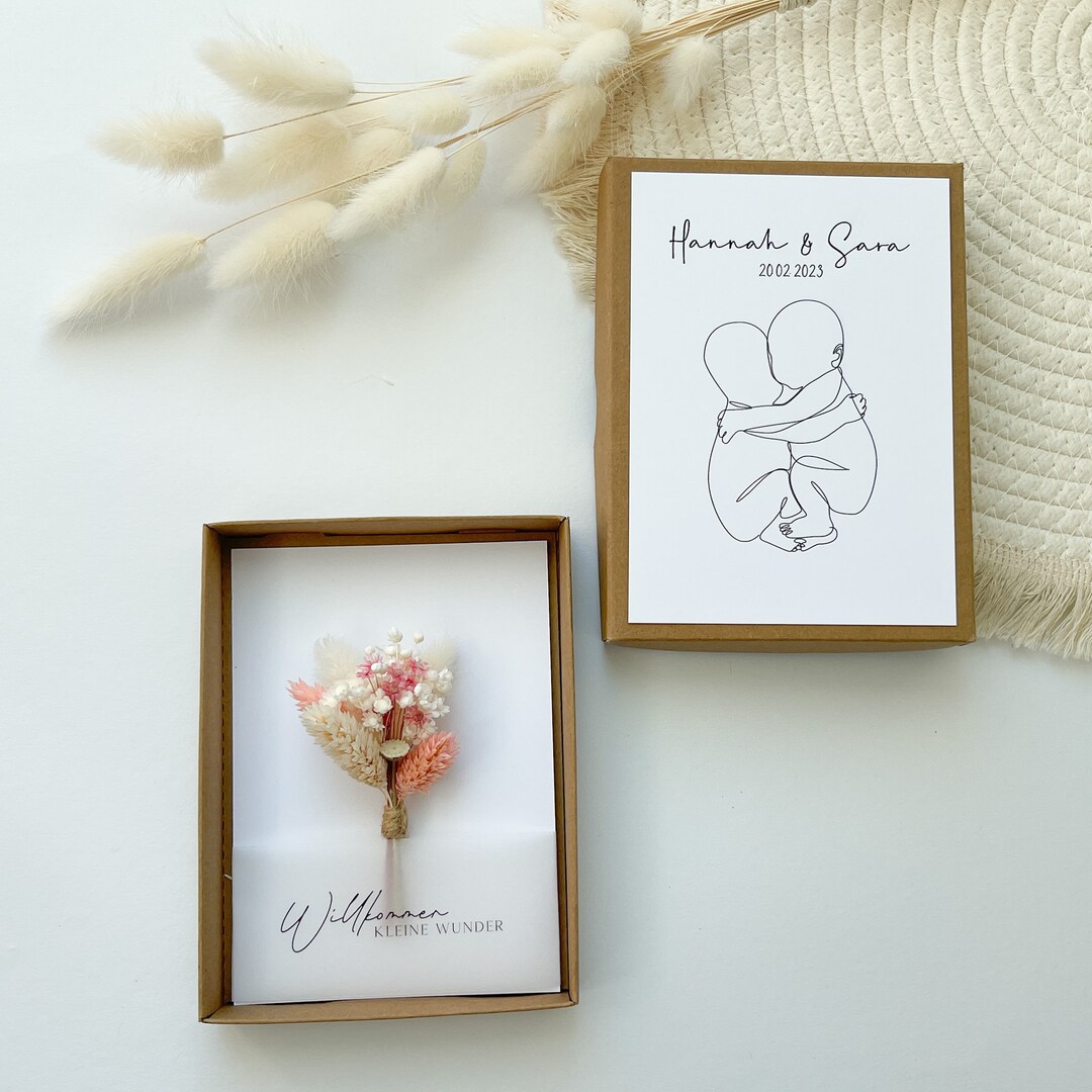 Gift for Birth - Cash Gift for Birth - Gift Box - Welcome Little ...