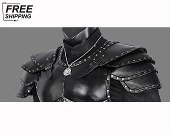 Ren Faire Samurai Cosplay Armor Medieval Knight Leather - Etsy
