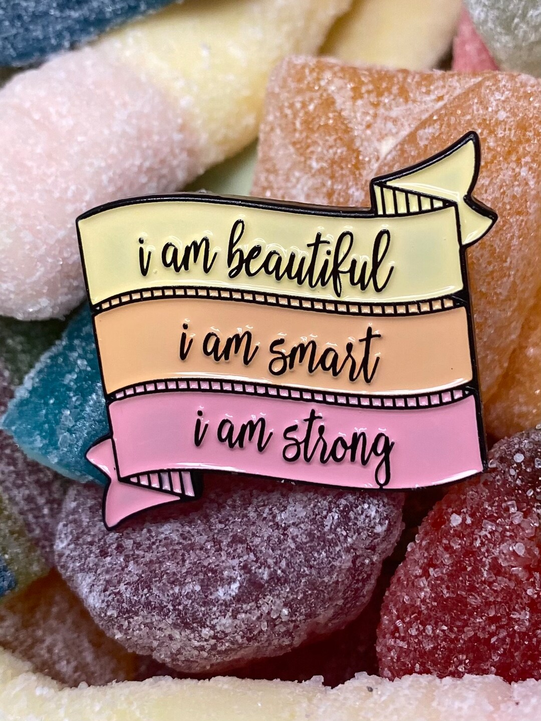 Funny Enpowering Motivational Pins - Feminist Pin - Hard Enamel ...