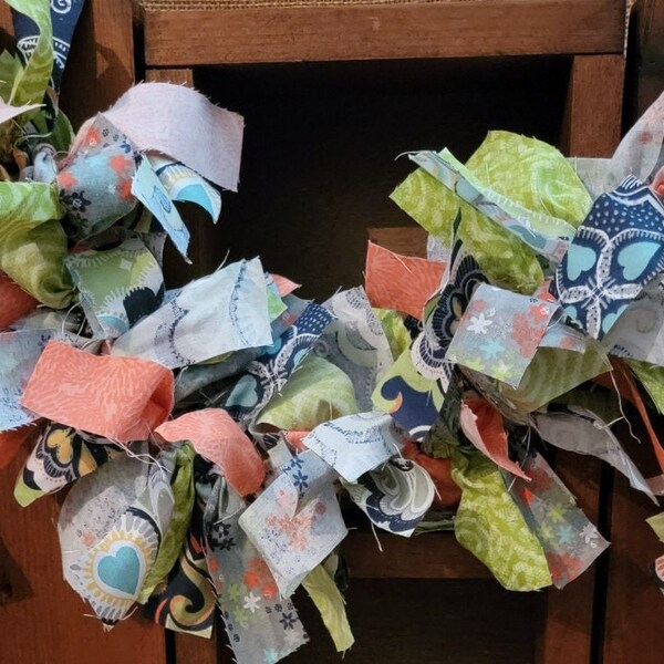 Rag Garland - Etsy