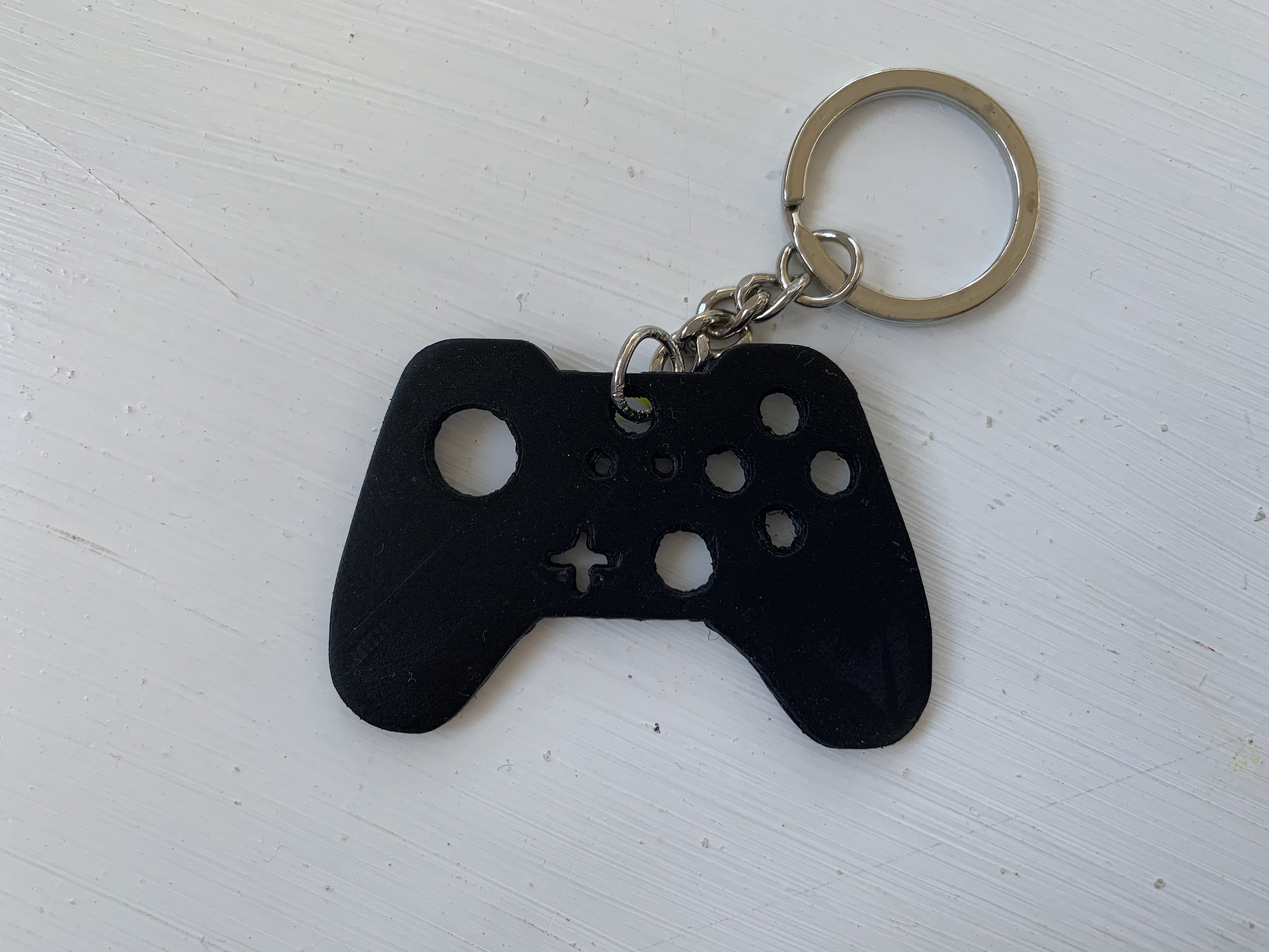 Controller Keyring, 3d Print Stl File, 3d Printing, Keychain, Birthday ...