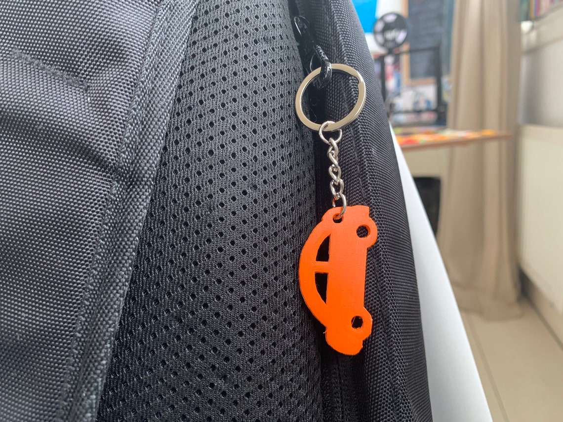Car Custom Keyring, 3d Print Stl File, 3d Printing, Keychain, Birthday ...