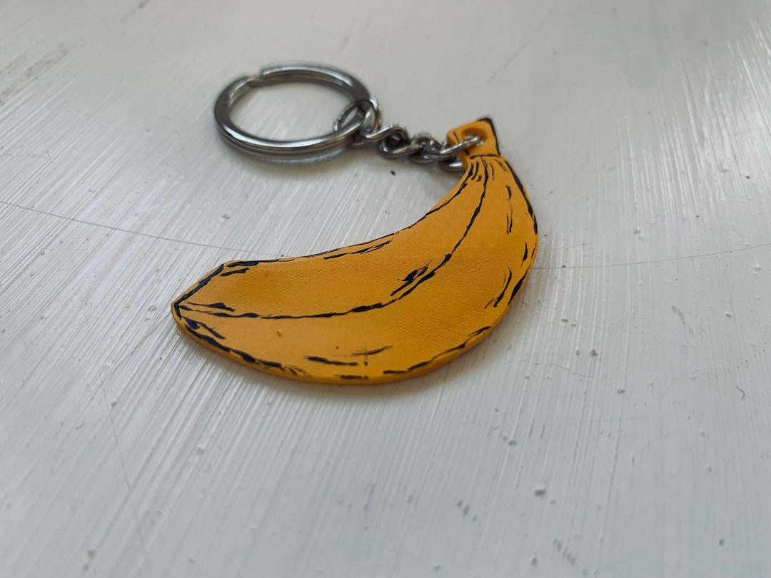 Banana Custom Keyring, 3d Print Stl File, 3d Printing, Keychain ...
