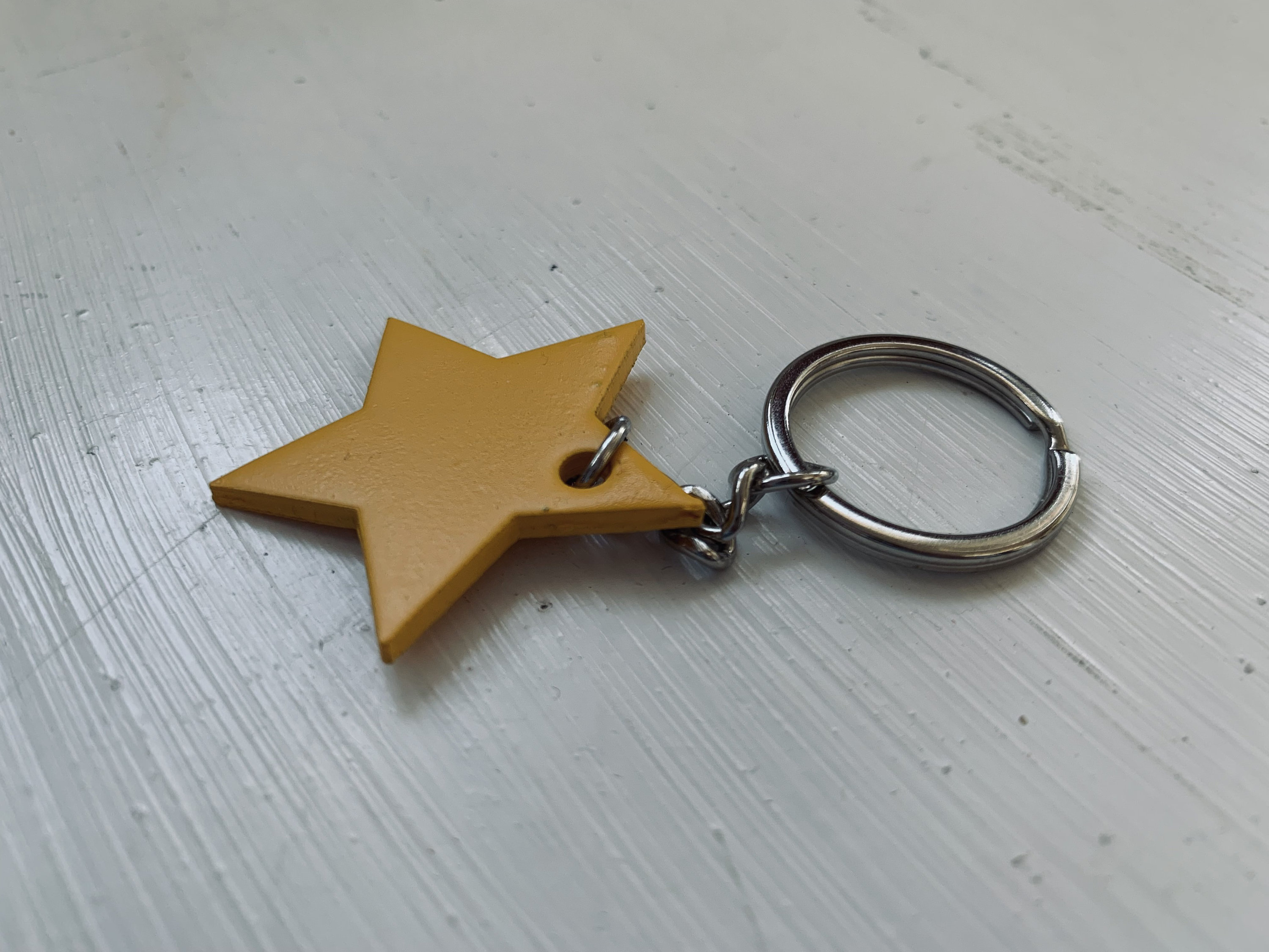 Star Custom Keyring, 3d Print Stl File, 3d Printing, Keychain, Birthday ...