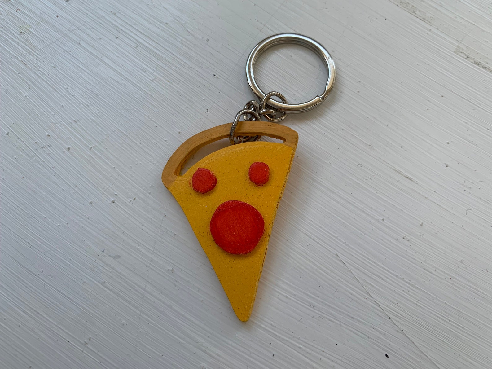 Pizza Slice Custom Keyring, 3d Print Stl File, 3d Printing, Keychain ...